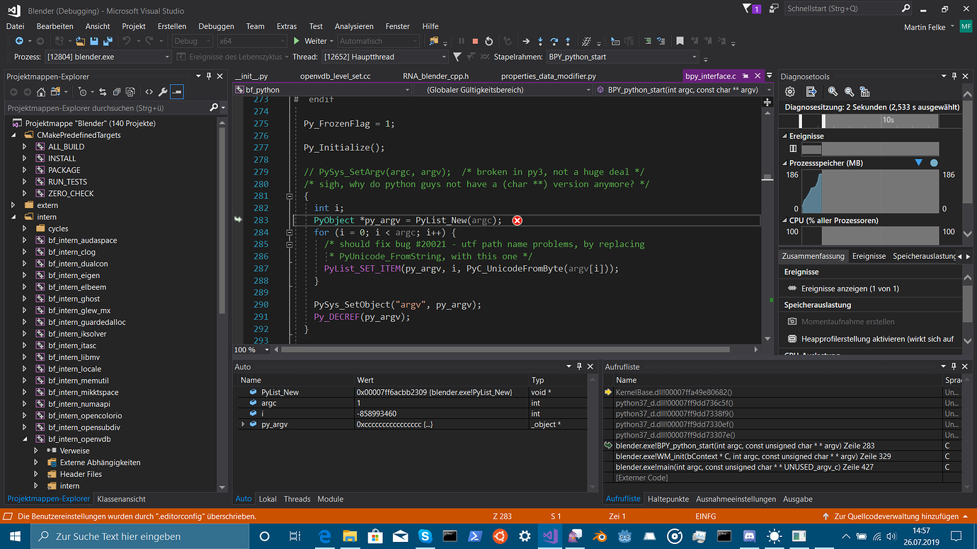Fatal Python Error Initfsencoding Unable To Load The File System Codec Building Blender